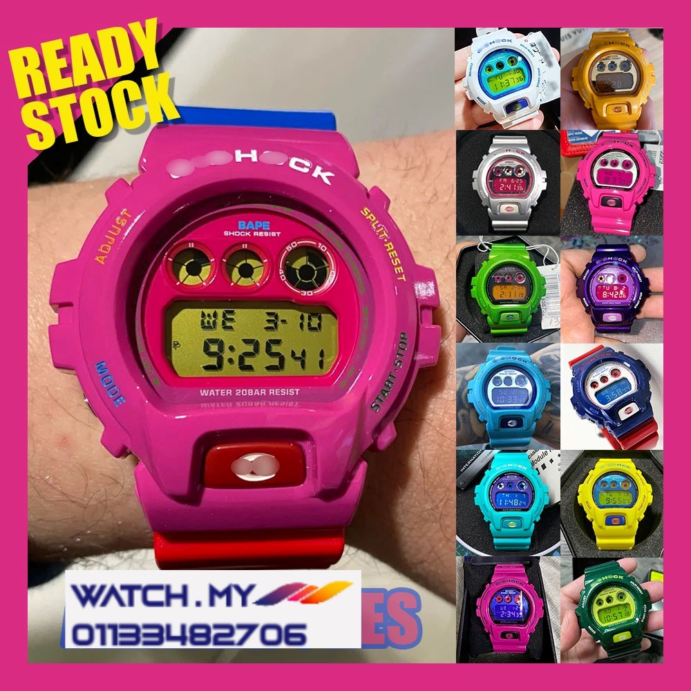 DW6900 V3 NANKAI/kid cudi /SN4/BAPE COLA/CS1/bnb/(PREMIUM CERMNIN KACA ...