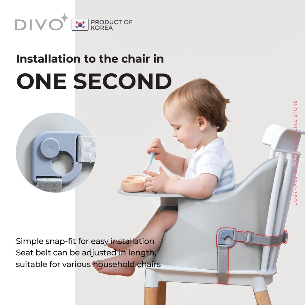DIVO 4-in-1 Multipurpose Learning Seat Baby Learning Chair Baby Seat ...