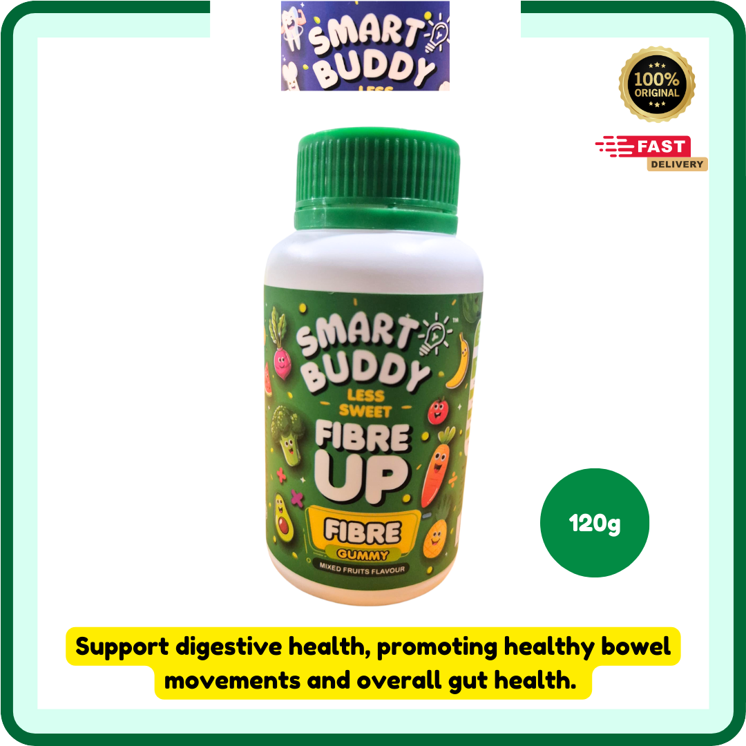 Smart Buddy gummy | Smart Buddy Fibre up | Smart Buddy Grow Up | 120g ...