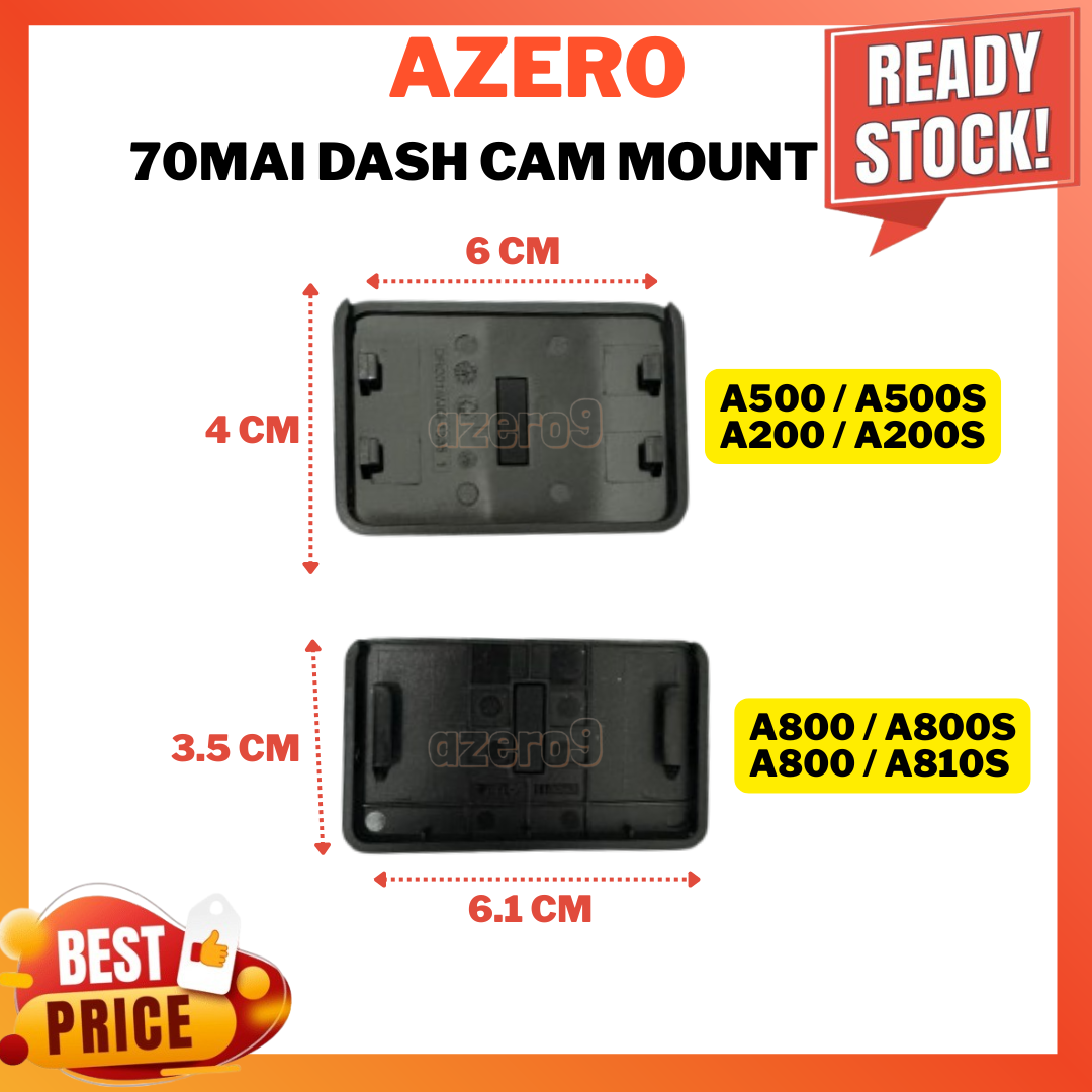 70mai Mount For 70mai Dash Cam A500/A500s A200/A200s A800/A800s/A810 ...