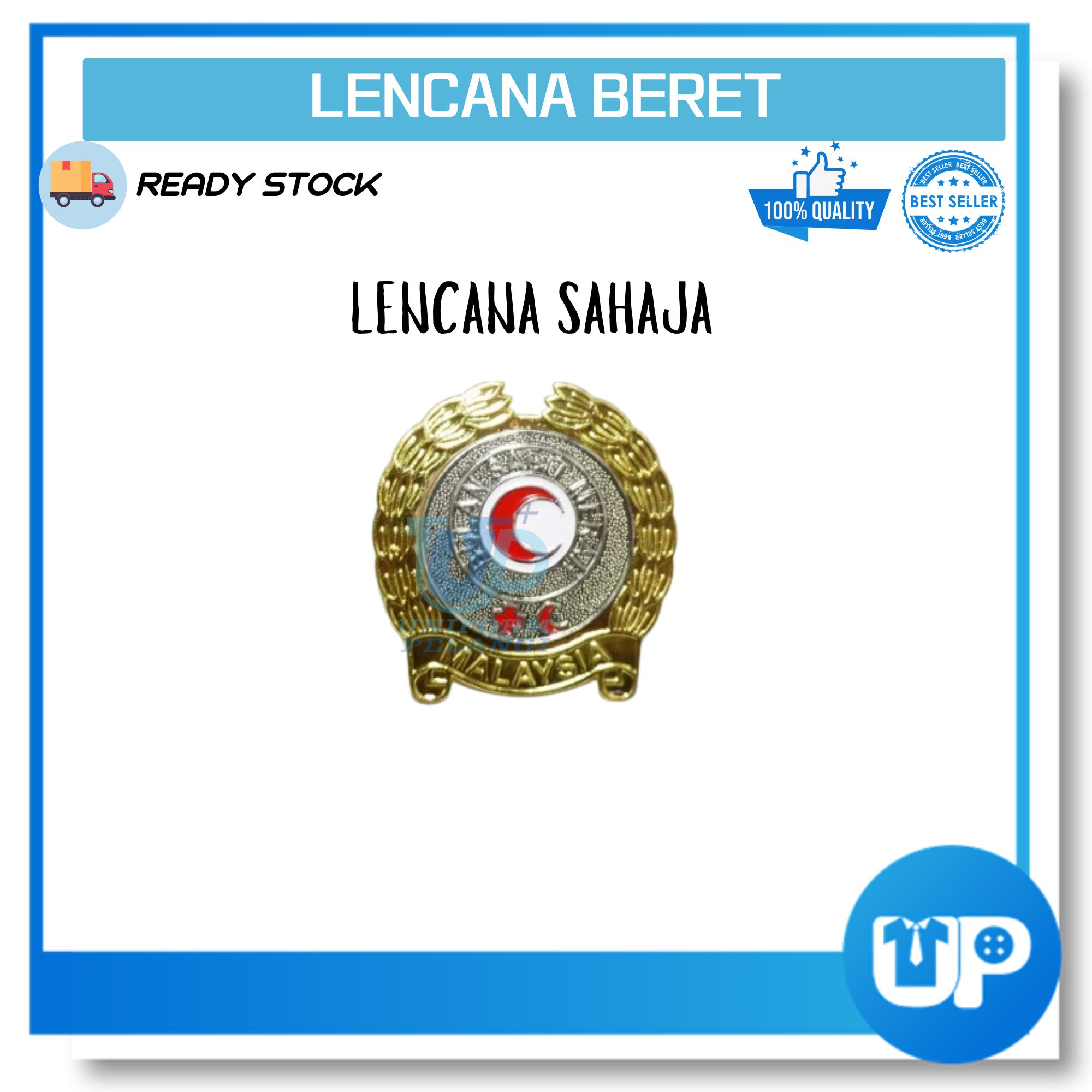 Beret PBSM BSMM Topi Hitam Sekolah Kokurikulum Bulan Sabit Merah Beret ...