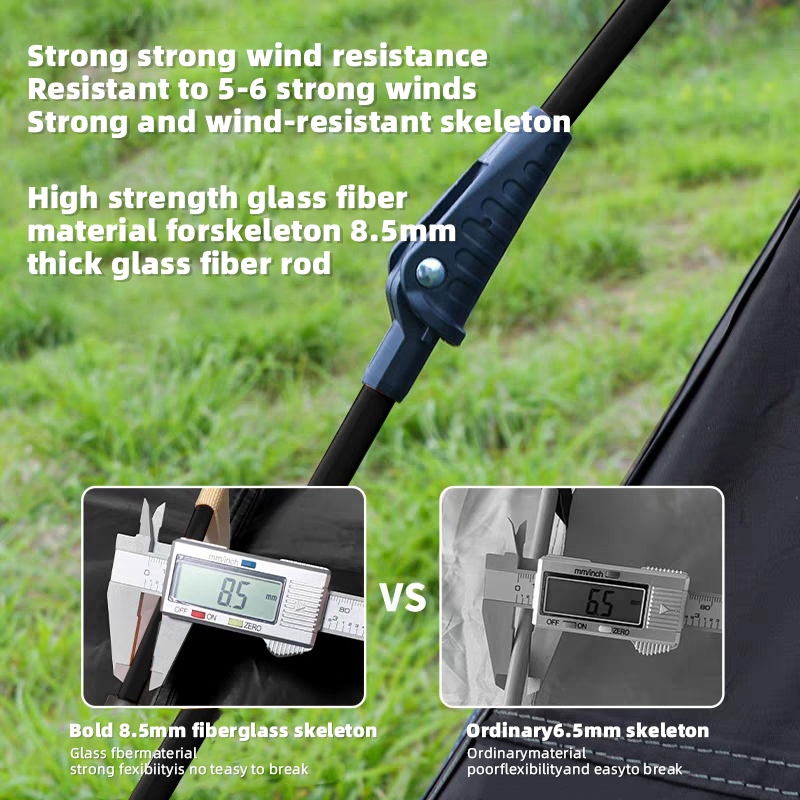KEEPHIKE Automatic Tent Outdoor Foldable Sun-Proof And Rain-Proof Can ...