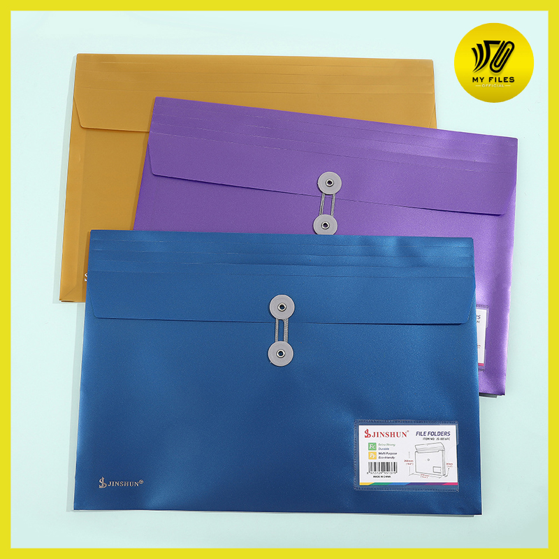 MYFILES A4 Envelope File Document Rope File Holder Folder Document ...