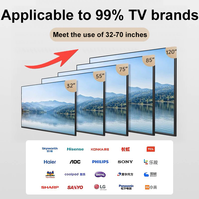 TV Mobile Stand 32-85inch Universal Adjustable Tv Stand with Wheel ...
