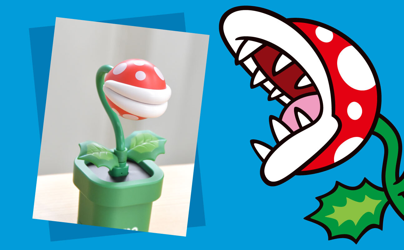 NINTENDO OFFICIAL LICENSED HORI Piranha Plant Camera for Nintendo ...