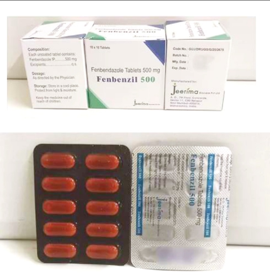 Fenbenz 500 Fenbendazole (500mg x 10 tables) Ubat Cacing / Deworm ...