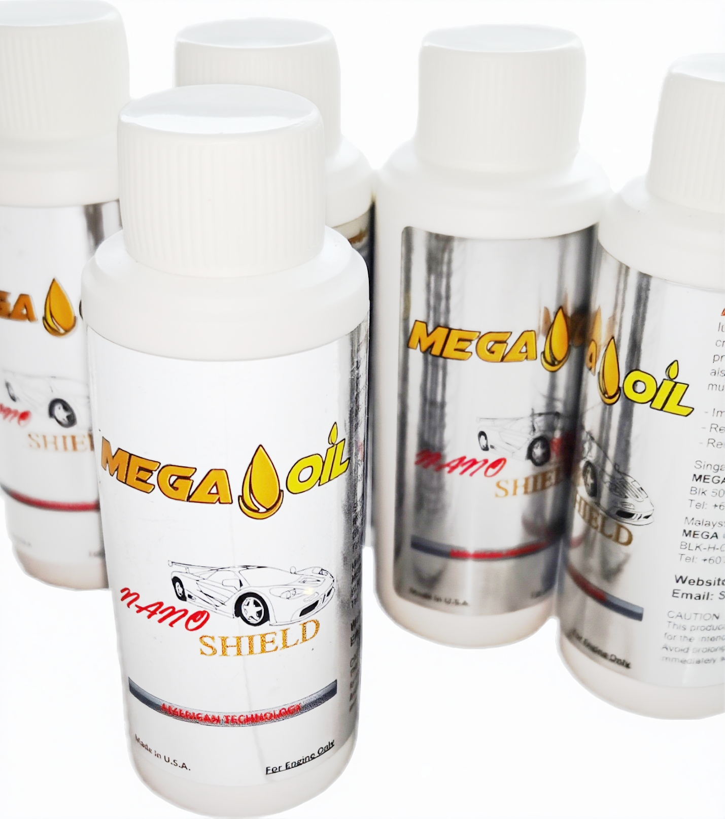Mega Oil Nano Shield Engine Treatment Performance Booster Additive ...