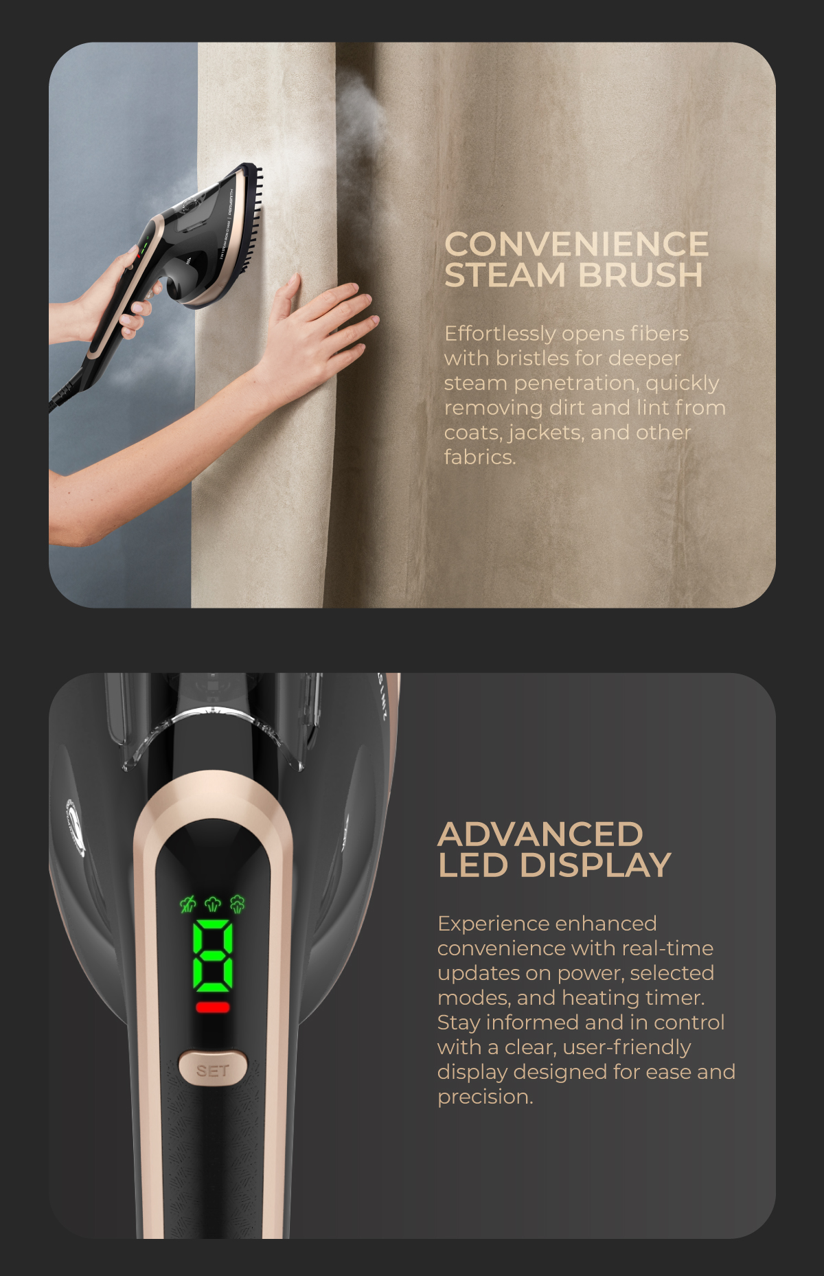 PerySmith 2 IN 1 Steam Iron SteamCare Series G1 MAX | Shopee Malaysia