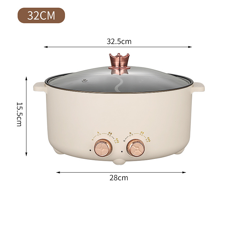 STARRISM 6L Yuanyang Electric Hot Pot Malay plug 1600W 雙控 鴛鴦鍋 電火鍋 Dual ...