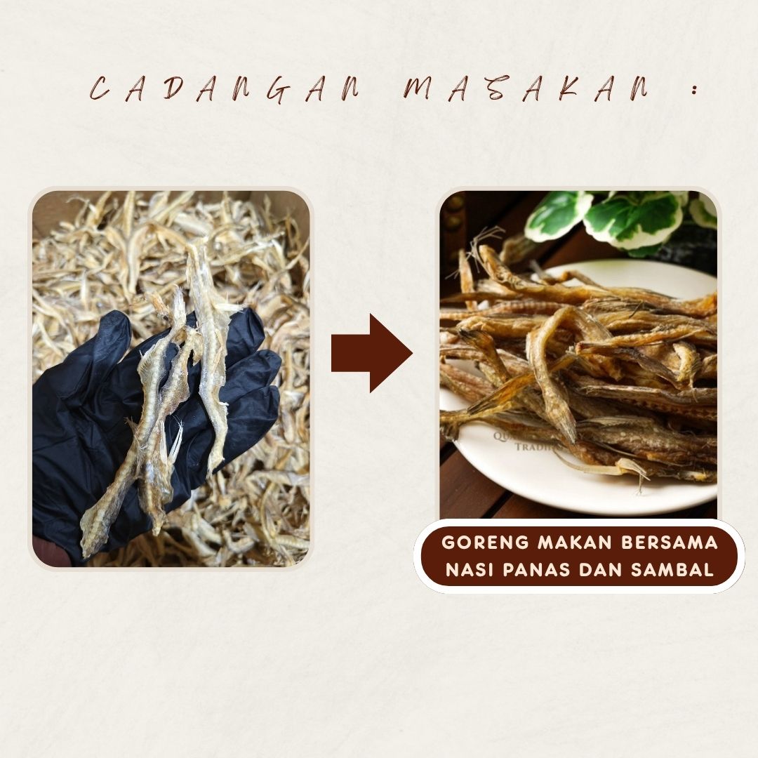 Ikan Lumi Ikan Masin Rumi Ikan Kering Nipis Sabah 100G 300G | Shopee ...