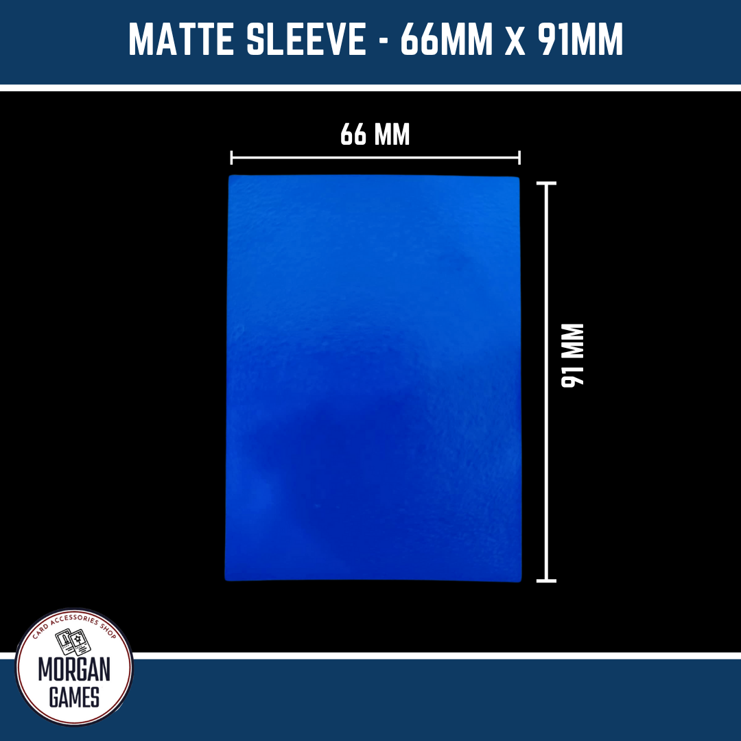 【Morgan Games】[Ready Stock] 50/60pcs Morgan Matte Sleeve 66mm*91mm ...