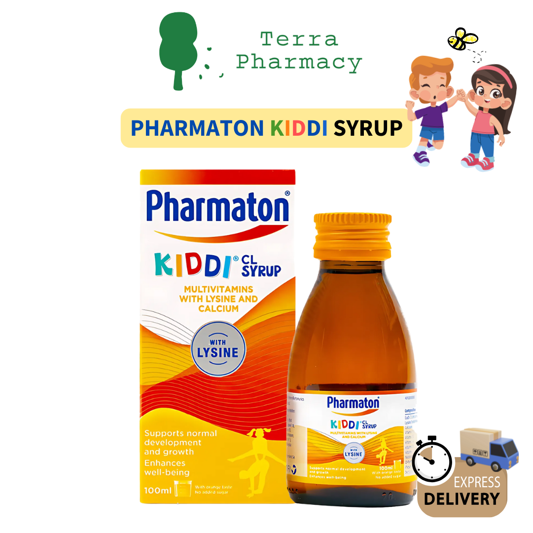 PHARMATON Kiddi CL Syrup 100ml / Twinpack 100ml x 2 | Shopee Malaysia