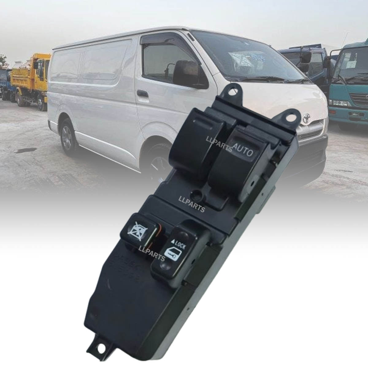 Toyota Hiace KDH200 Van Power Window Main Switch Suis tingkap Master ...