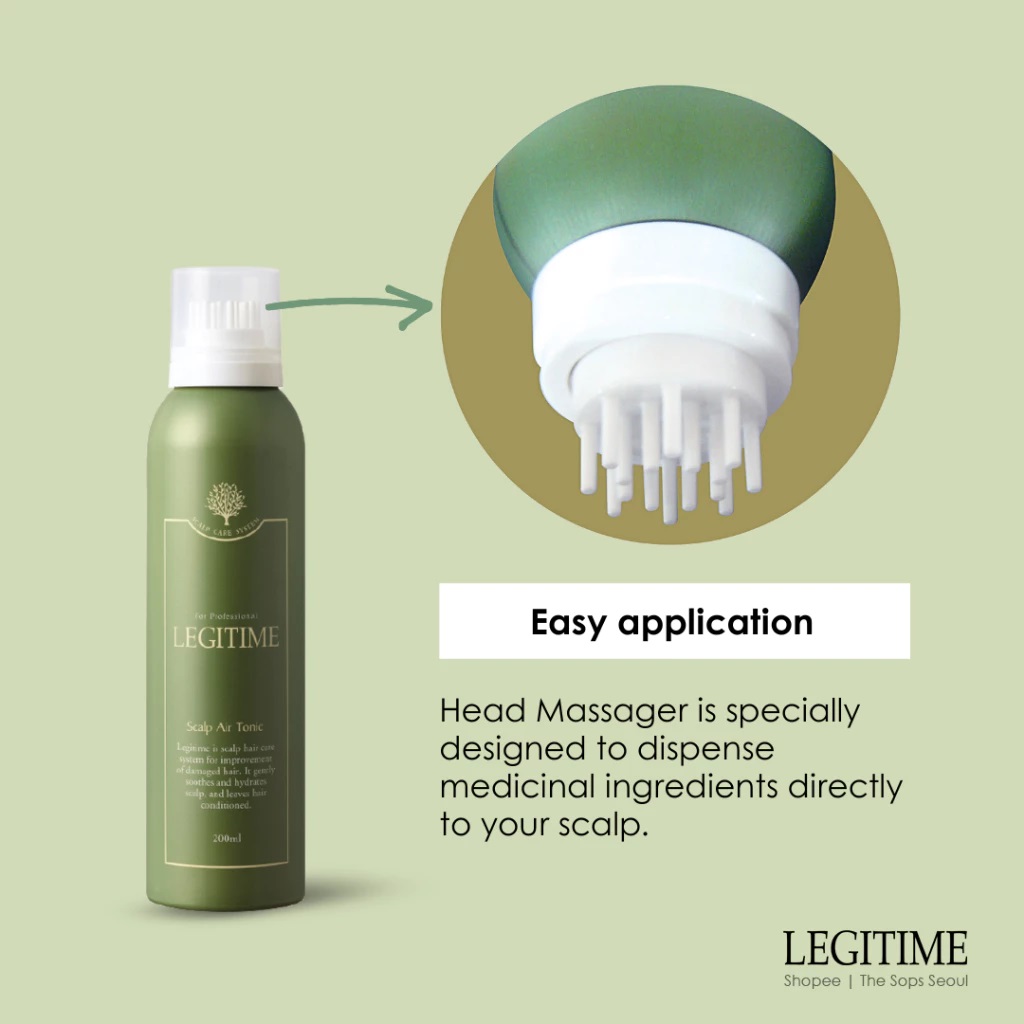 LEGITIME Scalp Air Tonic (200ml) | Shopee Malaysia