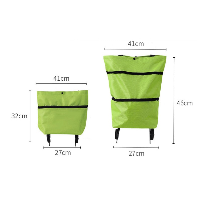 Foldable Tote Bag Tugboat Cart Multi-Functional Shopping Cart Hand ...
