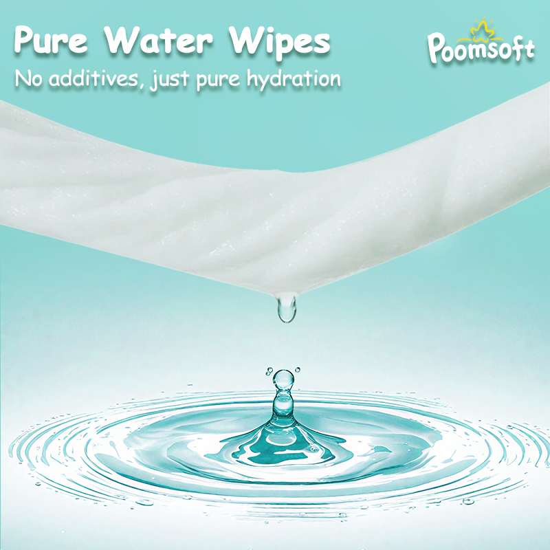 POOMSOFT Non Alcohol Small Baby Wet Wipes/Wet Tissue (10Pack/800Pcs) | Shopee Malaysia