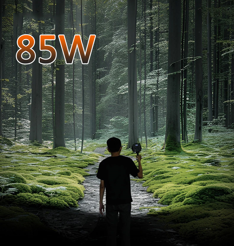 85W Handheld Photography Light can be installed with Batteries Outdoor ...