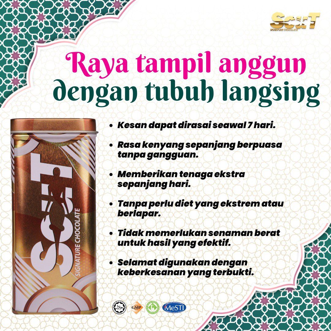 [🥇ORIGINAL HQ🥇] SCUT SLIMMING SIGNATURE CHOCOLATE | SCUT | S CUT | Shopee Malaysia