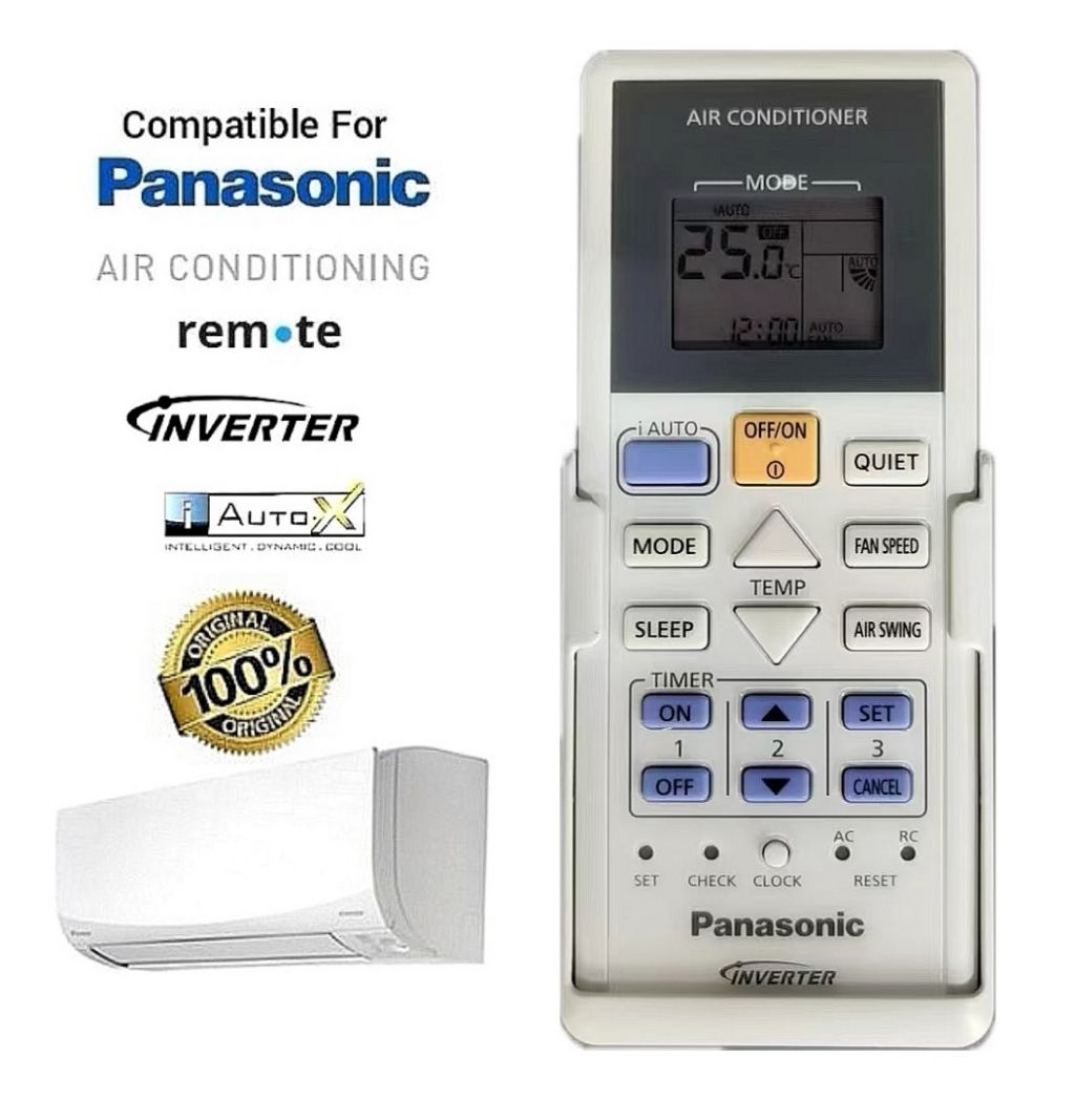 Panasonic Air Conditioner Remote control For A75C00350 A75C16270 ...