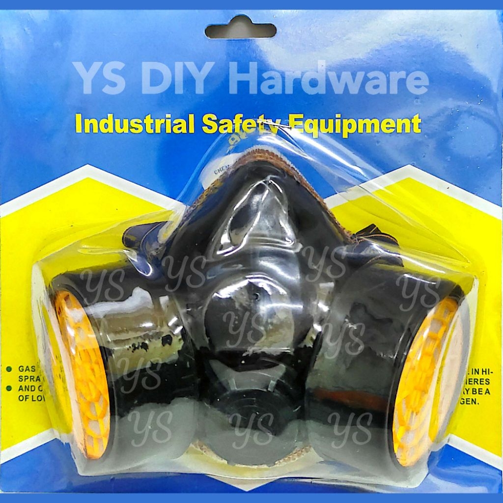 GM 306 DOUBLE CARTRIDGE RESPIRATOR/Chemical Mask/Industry Mask/Dust ...
