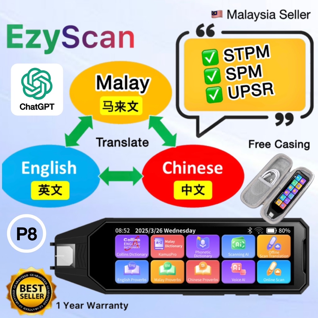 Dictionary Pen AI Translator with CAMERA for photo translation Pen ...