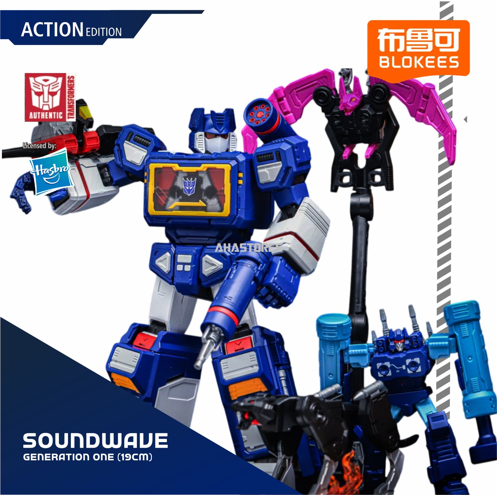 Soundwave – Action Edition by BLOKEES Officially Licensed by Hasbro ...