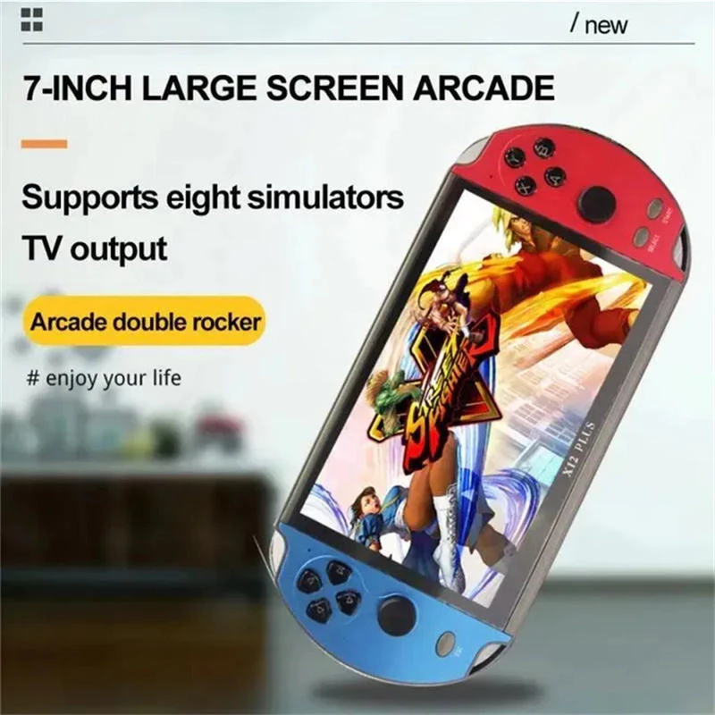 X12 Plus game console portable double-rocker 7-inch high-definition ...