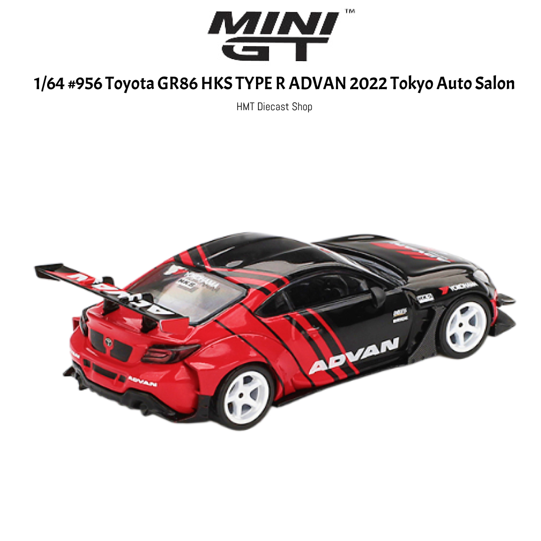 MINI GT 1/64 #956 Toyota GR86 HKS TYPE R ADVAN 2022 Tokyo Auto Salon | Shopee Malaysia