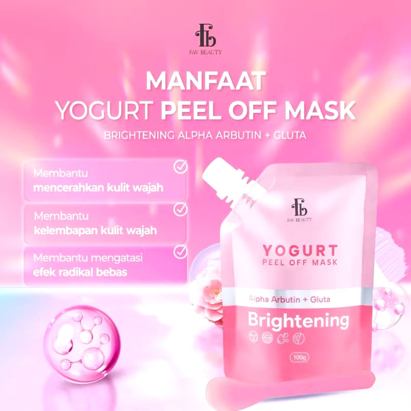 FAV Beauty Yogurt Peel Off Mask | Acne Care Skin Barrier Firming ...