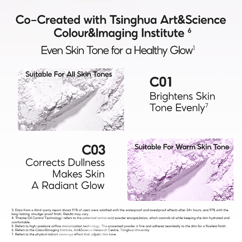 COLORKEY Lightweight Matte Long-Lasting Loose Powder 8g Oil Control ...