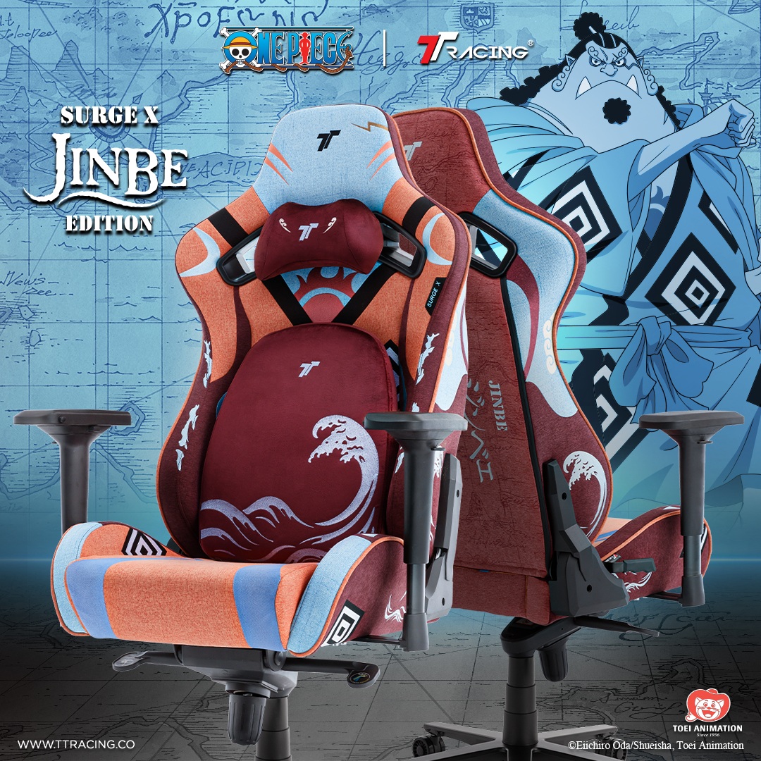 TTRacing Surge X One Piece Jinbe Edition Gaming Chair Office Chair ...