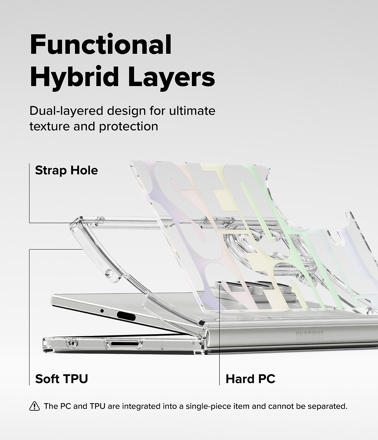 RINGKE® FUSION DESIGN Holographic Samsung Galaxy Z Fold 7 Seoul Design ...