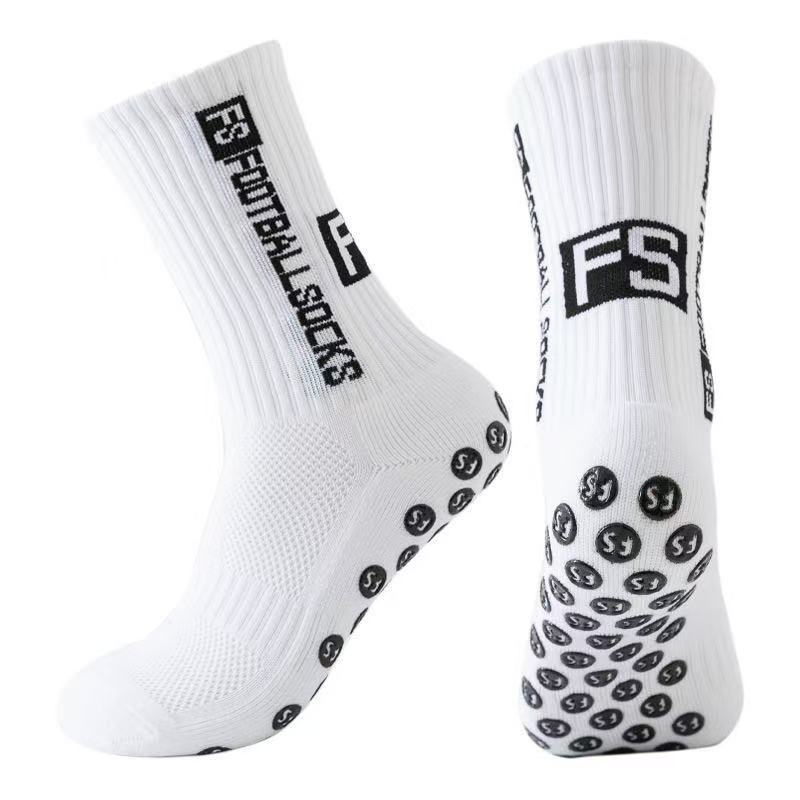 Sports Socks Round Silicone Non-Slip Football Socks for Men & Women ...