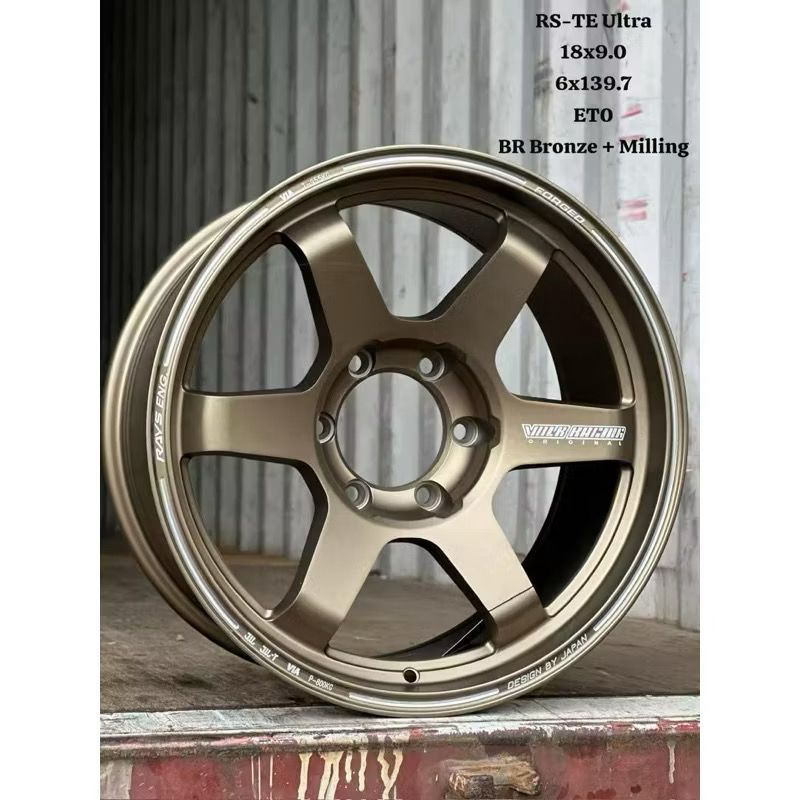 RS PERFORMANCE TE37 ULTRA 18X9JJ 6H139.7 FLOW FORMING | Shopee Malaysia