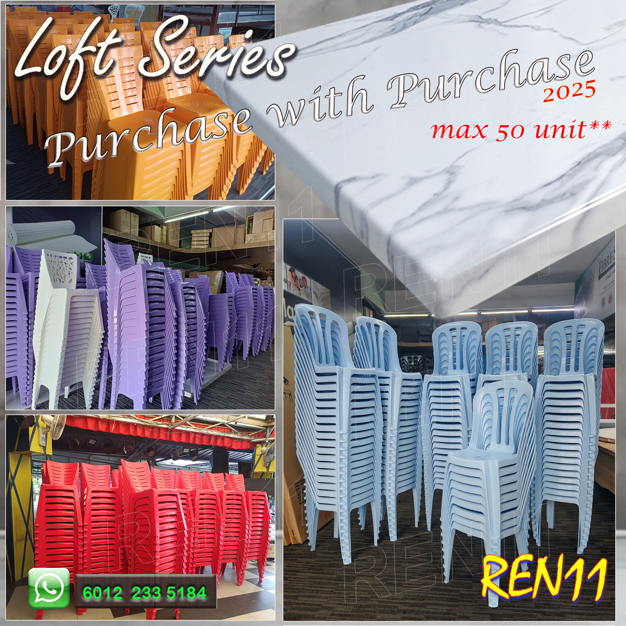 Cafe ,Dining Table，dining,Restoran Furniture , Plastic Chair ,3v Grad A ...