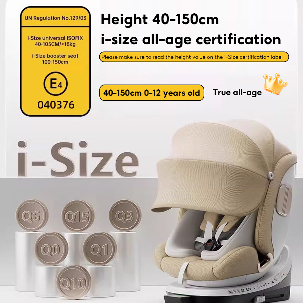 Coos Baby Isofix Baby Car Seat for Newborn To 12 Years Old | Shopee ...