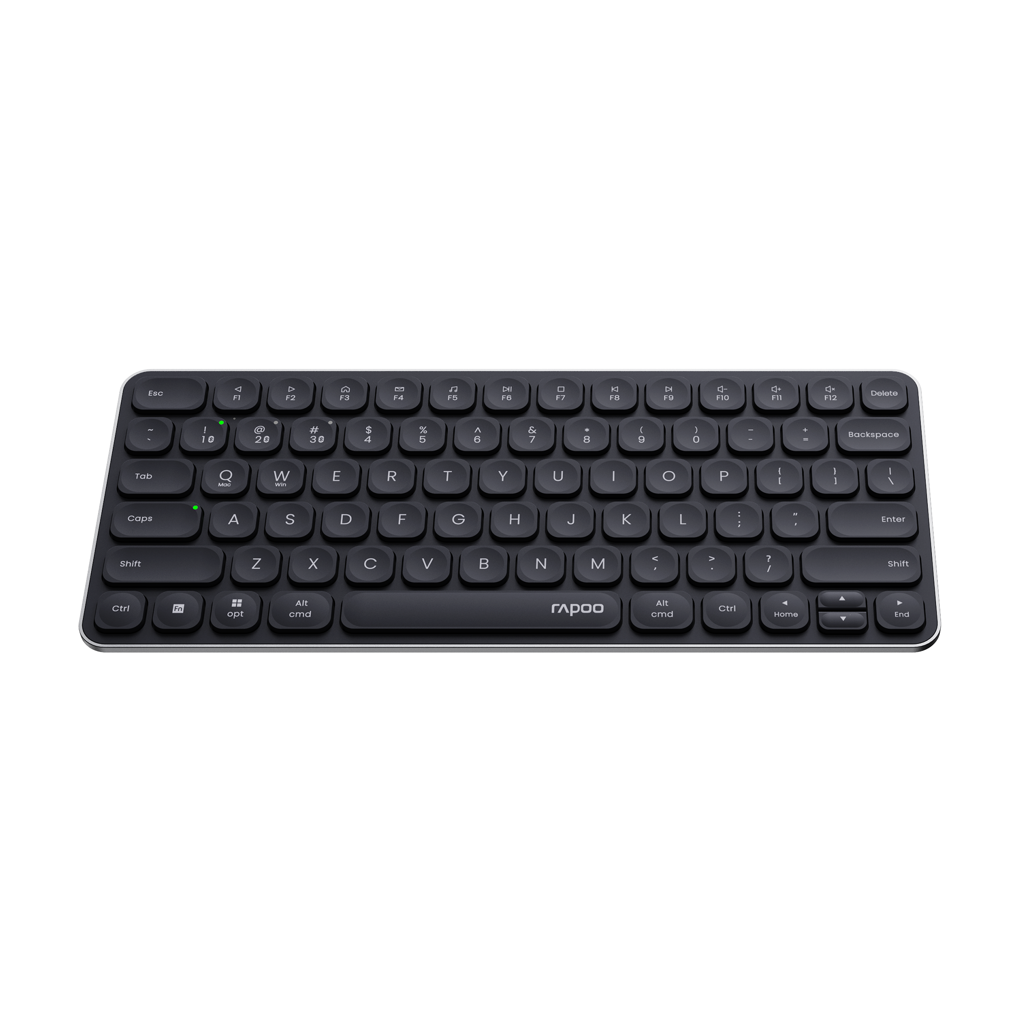 Rapoo Ultra-thin Multi-mode Wireless Keyboard - Black | Shopee Malaysia