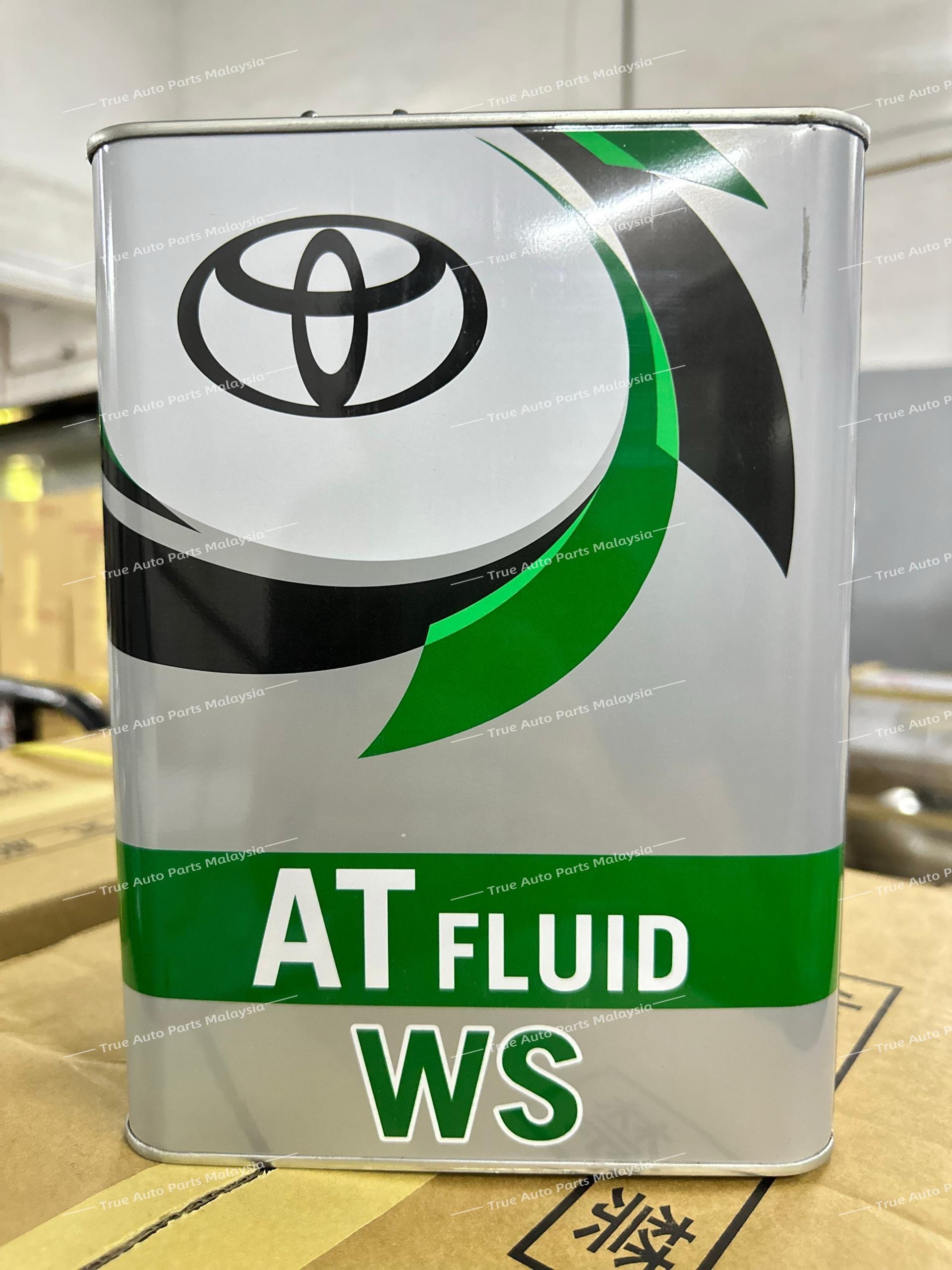 [READY STOCK] TOYOTA ATF WS Gear Oil/Auto Transmission Fluid 4L - 08886 ...