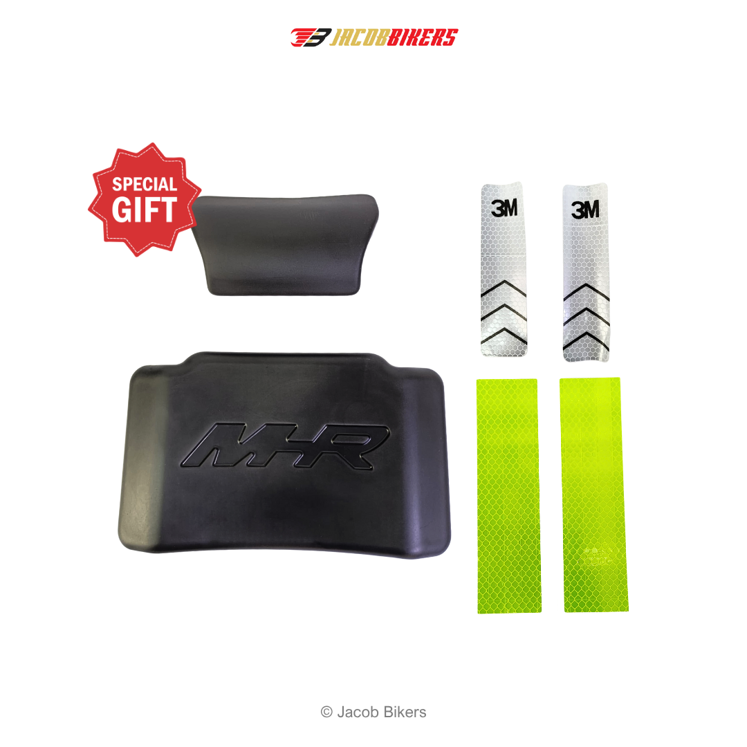 45L Aluminium Top Box [Free Backrest & Stickers] | Dual Lock Storage ...