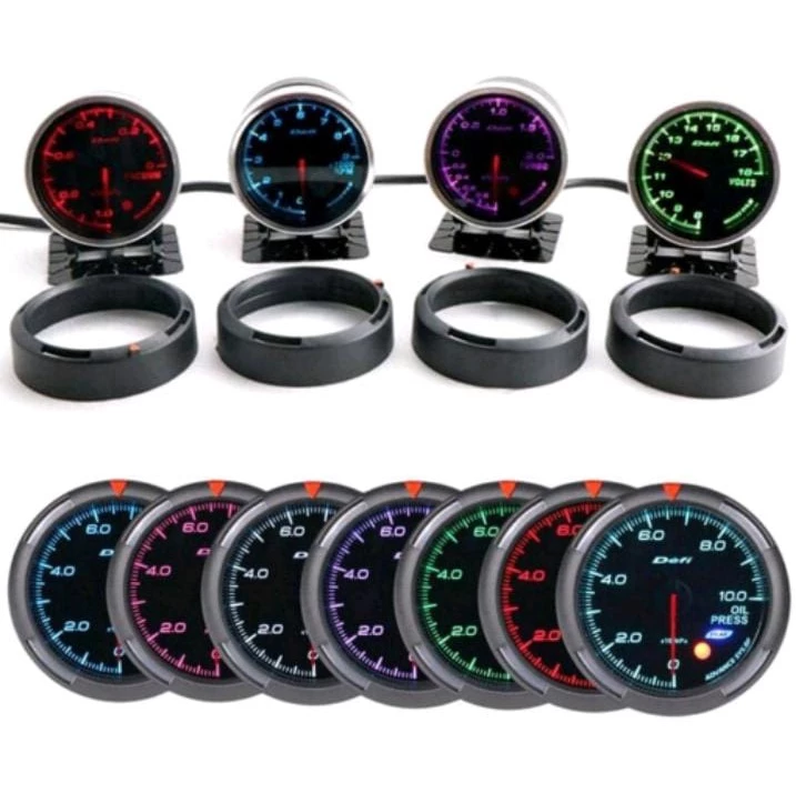 Defi 255 Colours Advance BF Smart Digital Meter Gauge with sensor Water ...