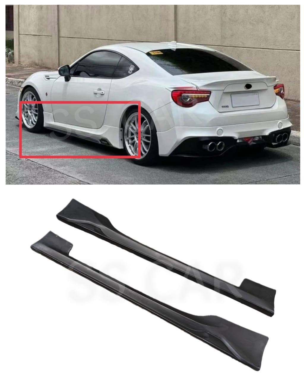 TOYOTA GT 86 " TRD " - BODY KIT - FIBER - NICE FITTING !!!! | Shopee ...