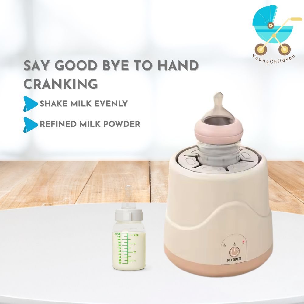 Baby Milk Shaker Machine Bancuh Susu Baby Auto Milk Mixer Electric Baby ...