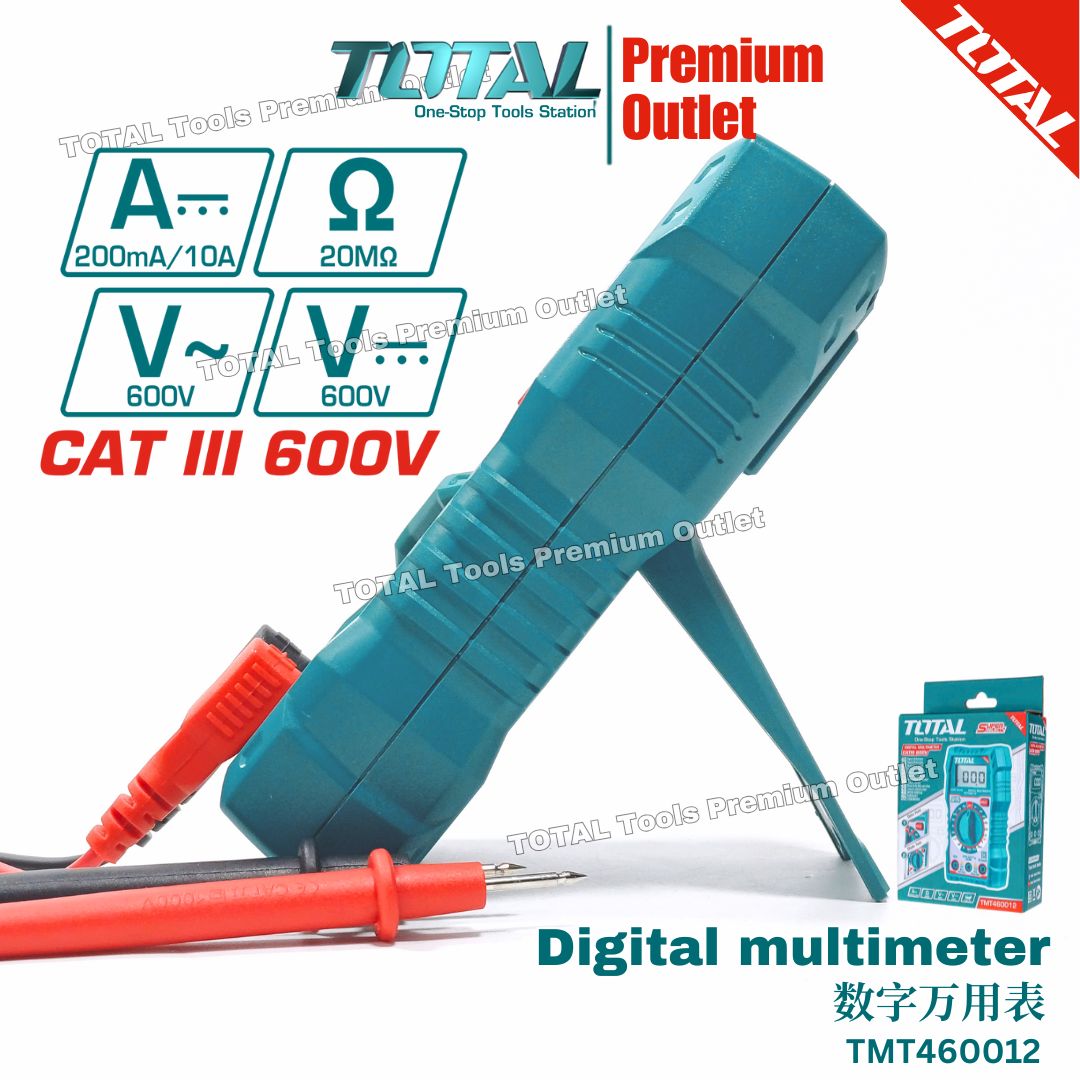 TOTAL Tools 2000 counts LCD Display Digital multimeter 数字万用表 ...