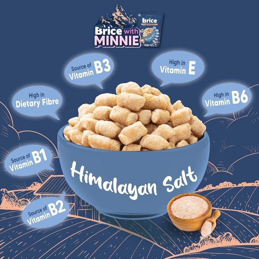 ecoBrown 's Brice Himayan Salt/Truffle Flavoured Wholegrain Rice Puff ...