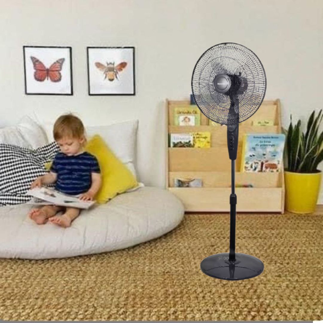 BUTTERFLY ELECTRIC AC MOTOR STAND FAN 16" 50W BSF-1631 (READY STOCK ...