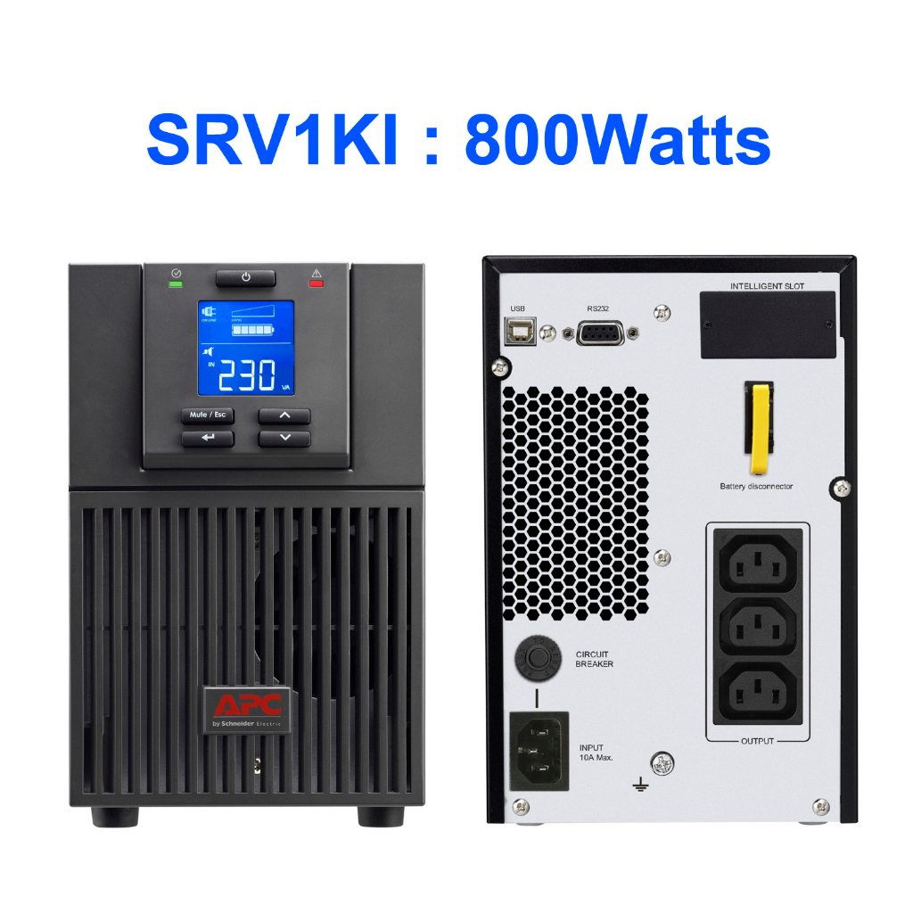 APC SRV1KI/ SRV1KI-E/ SRV1KRI-E Backup Battery Easy UPS SRV 1000VA 230V | Shopee Malaysia