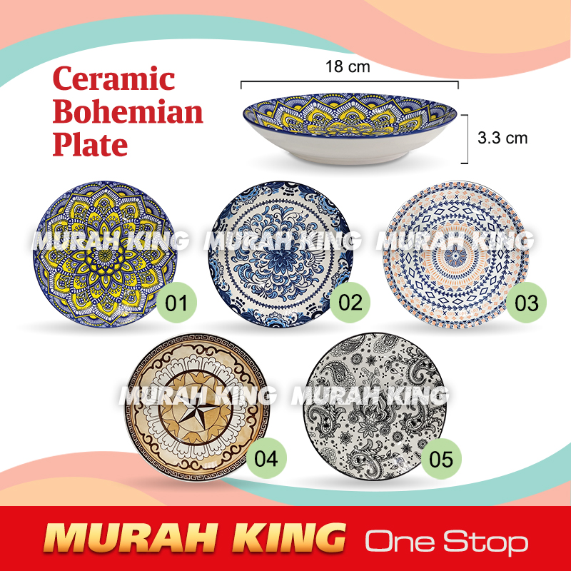 Exclusive Printed Ceramic Plate Door gift Vip Doorgift Murah Printed ...