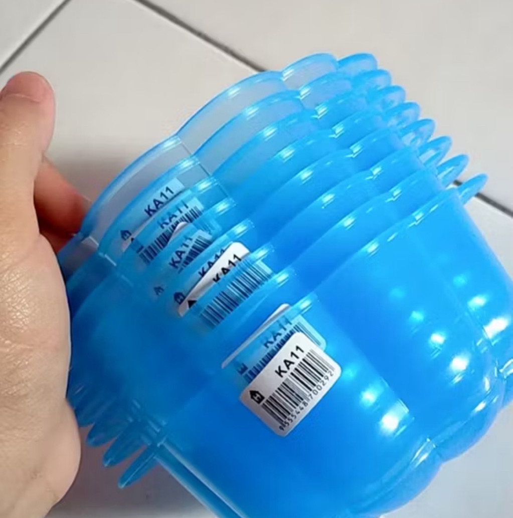 5” Acuan Puding Bunga Cantik /Acuan Kek Kukus KA11 Round Jelly Mould ...