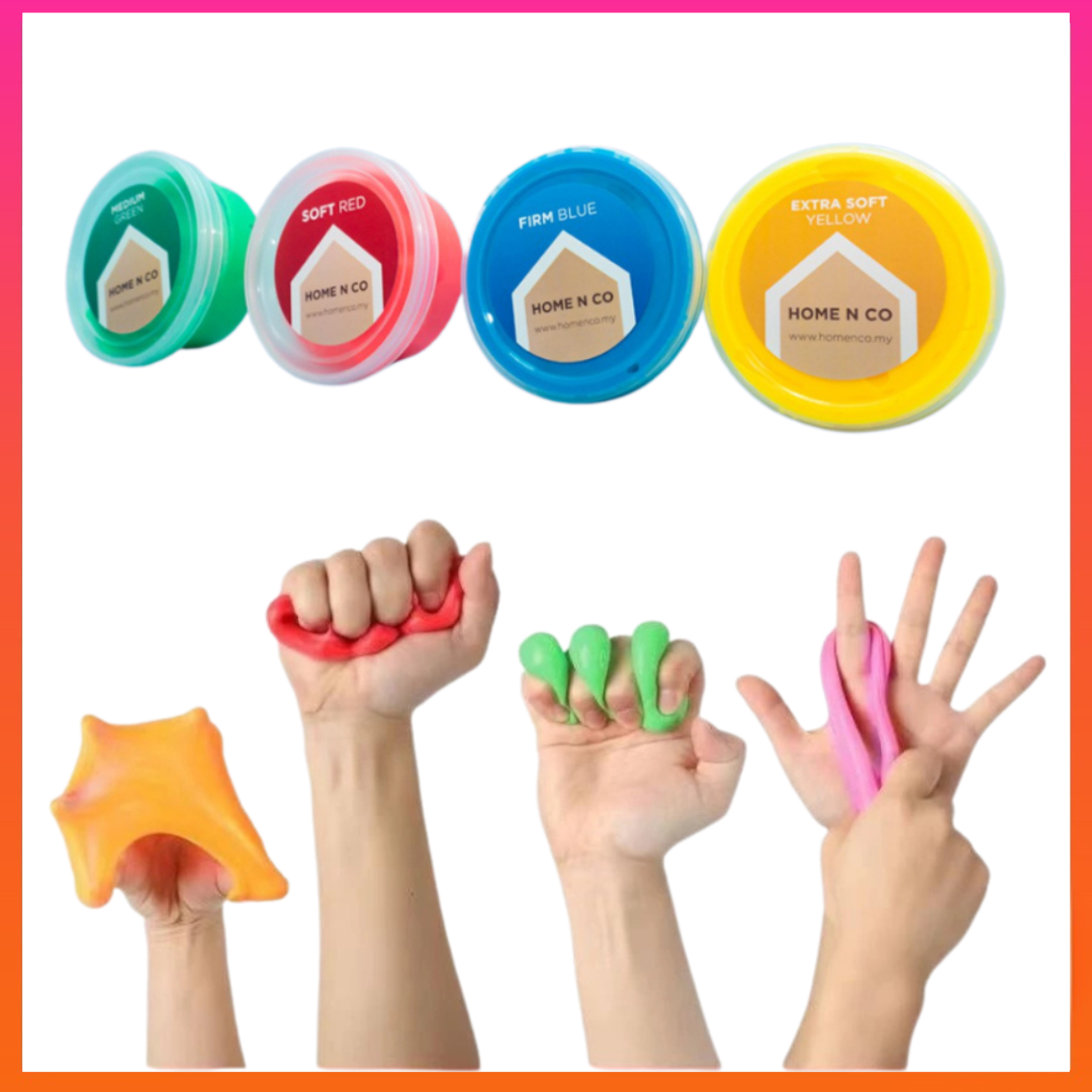 AP Therapy Putty Set – Hand Strength, Finger Exercise & Rehab Tool ...