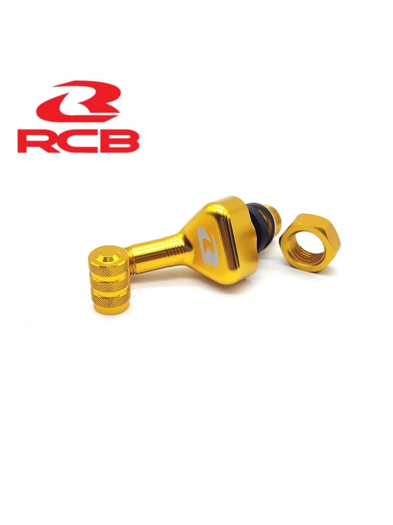 RCB AIR VALVE STEMS TANK V2 CNC TUBELESS VALVE SET 10MM / 8MM LONG ...
